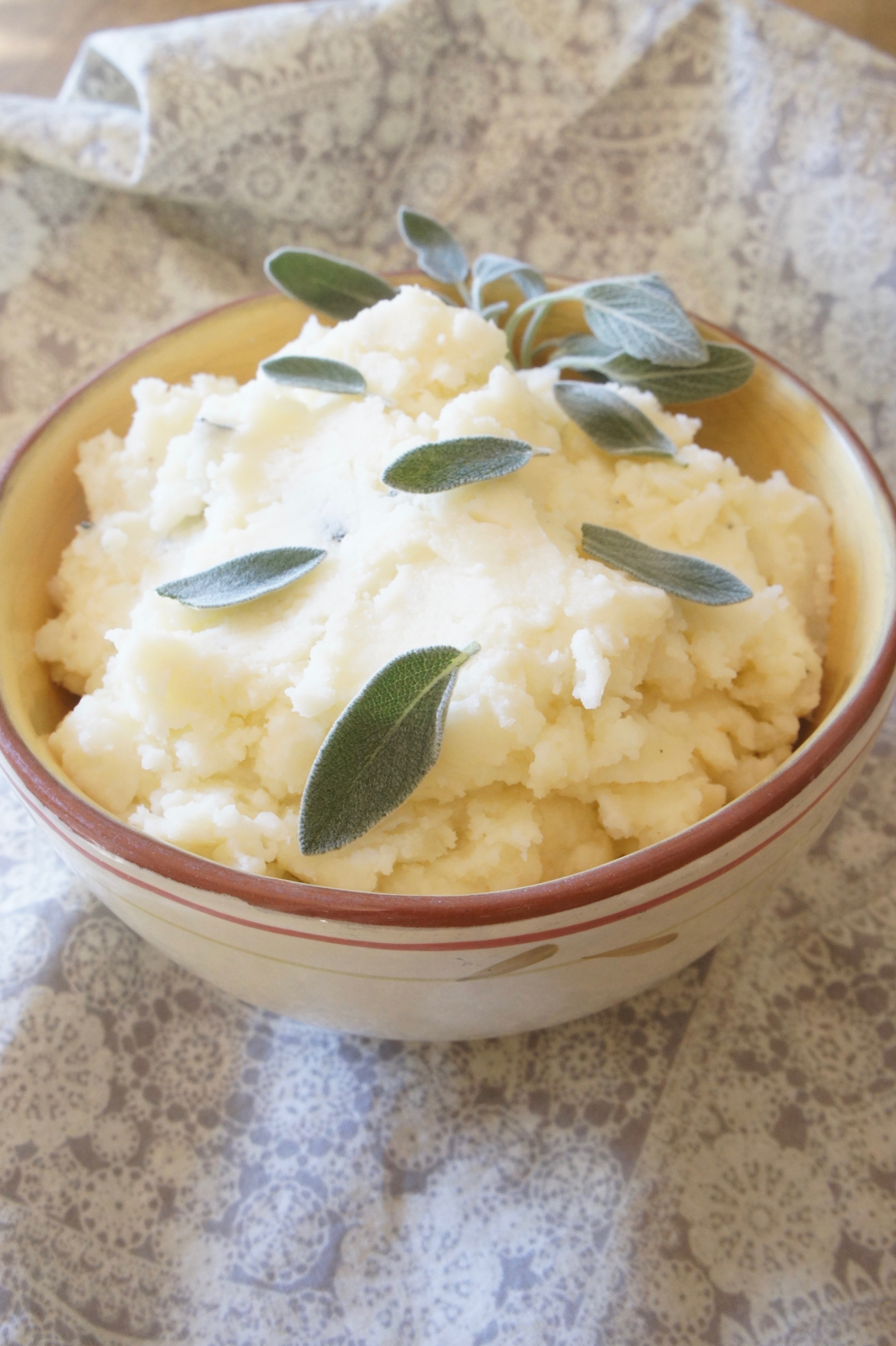 Mashed Potatoes with Goat Cheese and Sage - A Love Letter To Food